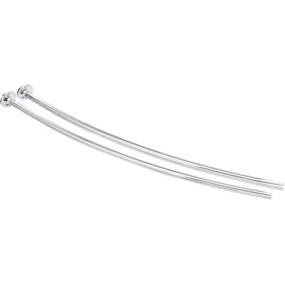 Unbranded | Bath | Amazon Basics Extendable Curved Shower Rod 48 To 72 ...